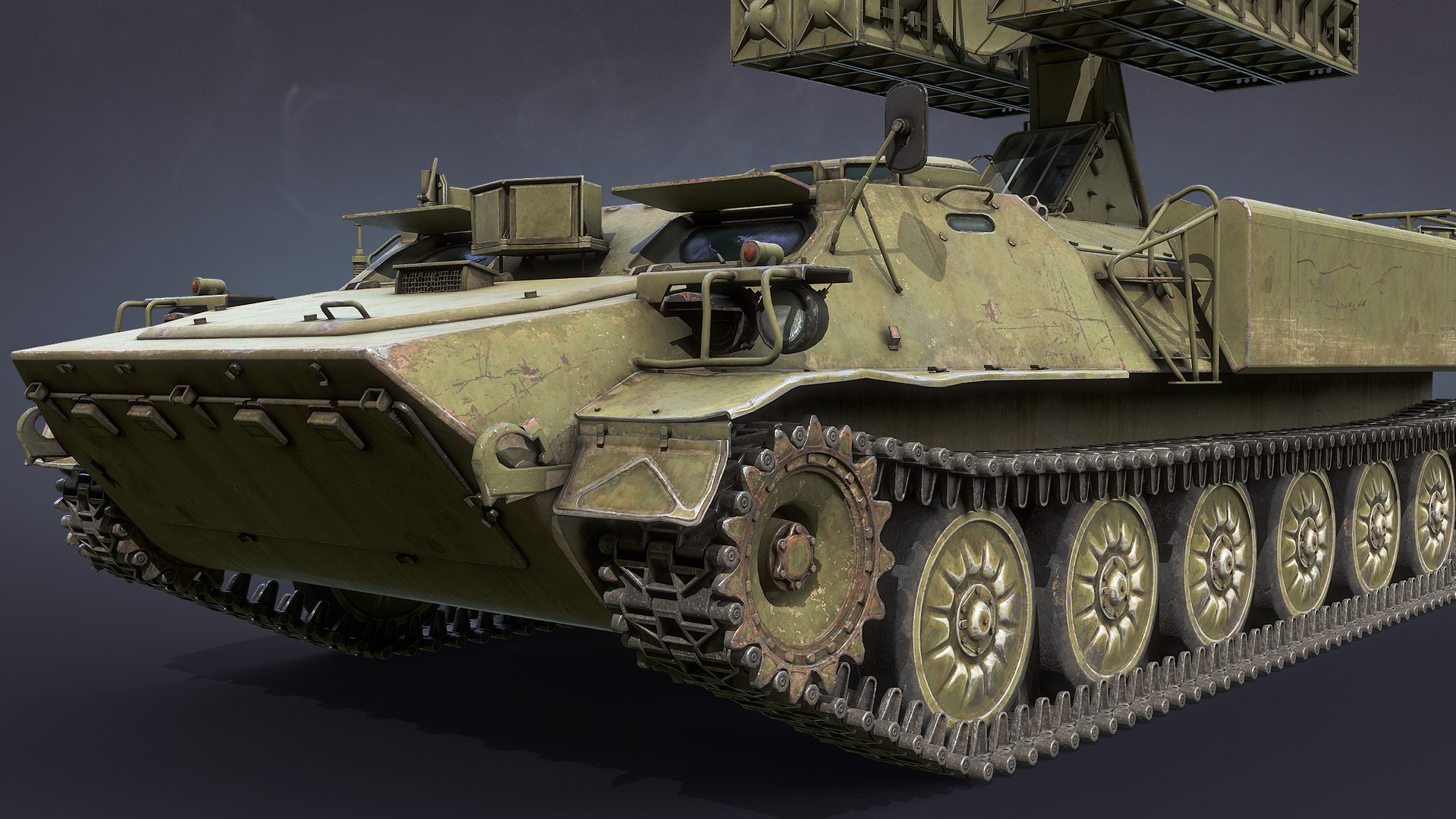 3D 9K35 Strela-10 Or SA-13 Gopher Model - TurboSquid 1773556