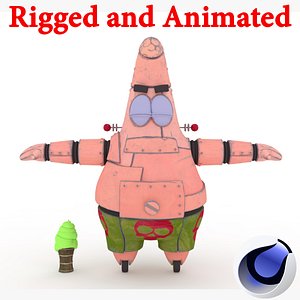 Rigged 3D Spongebob Models For Download | TurboSquid