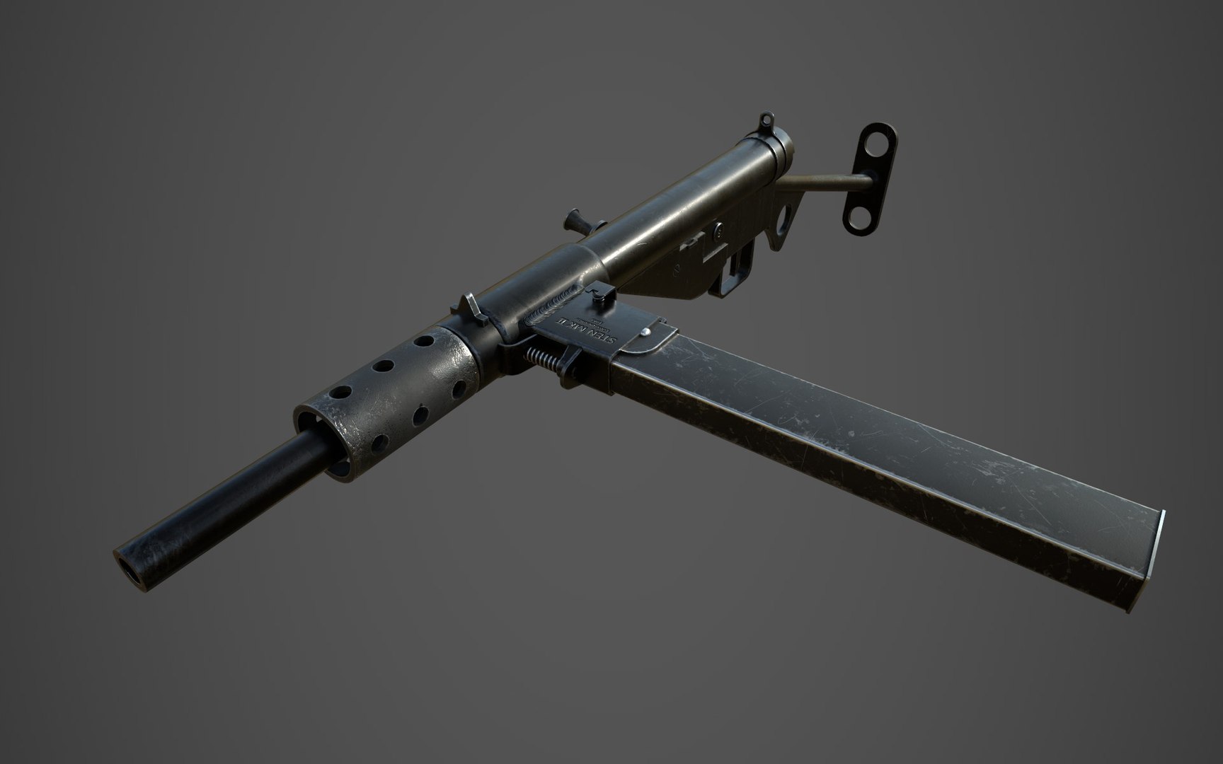 Sten Mk Ii 3D Model - TurboSquid 1610849