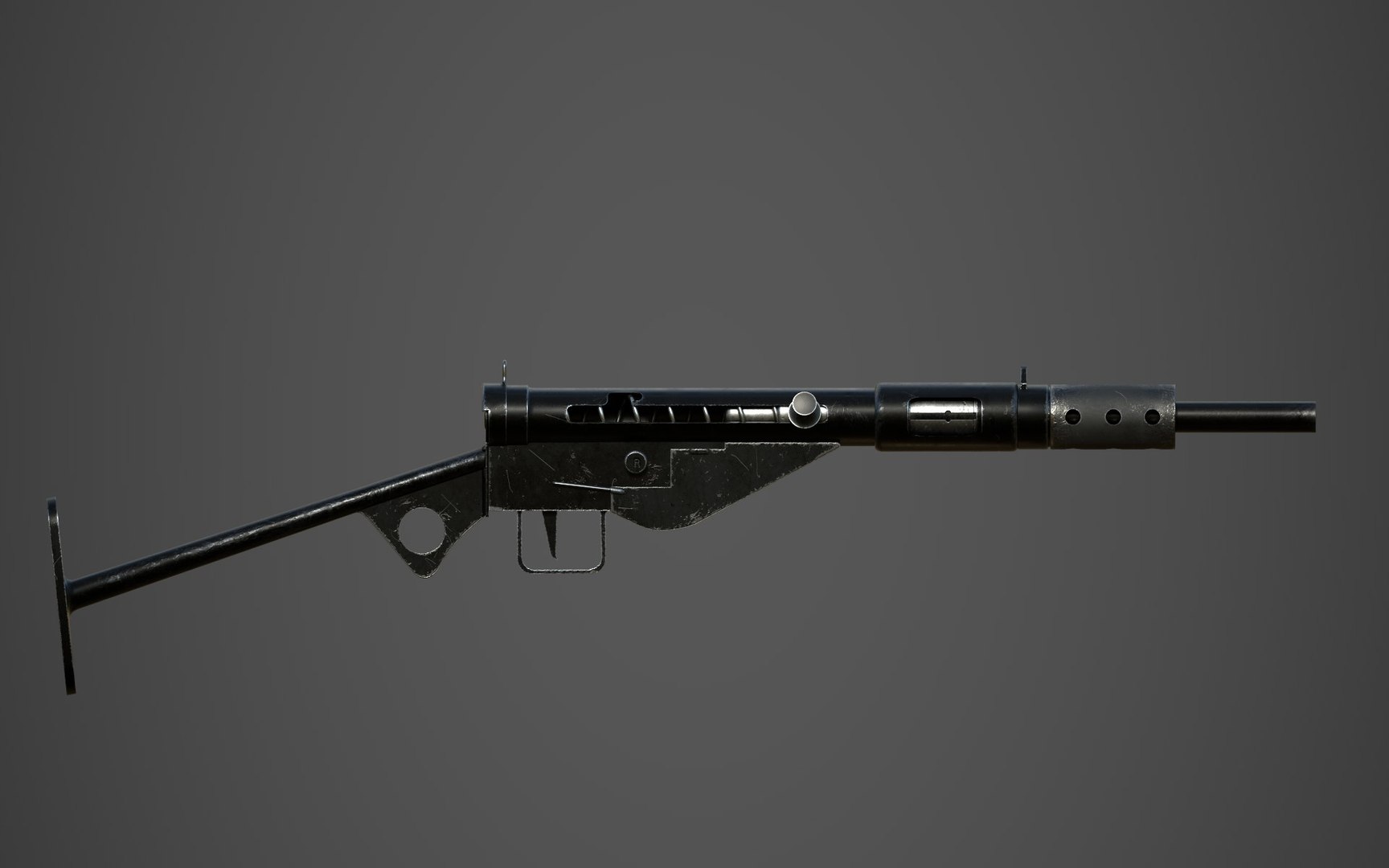 Sten Mk Ii 3D Model - TurboSquid 1610849