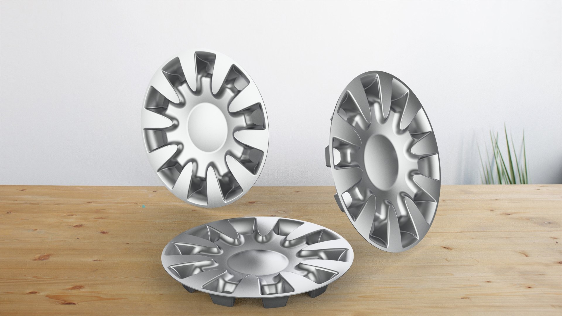 3D Model Car Wheel Cover - TurboSquid 2222598