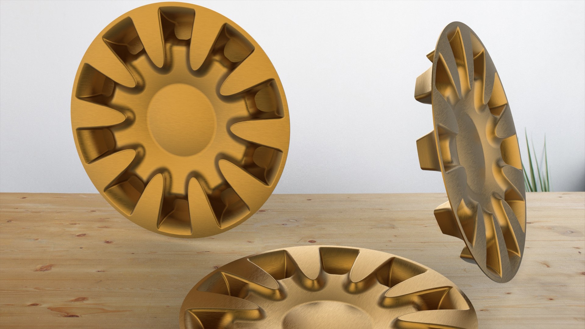 3D Model Car Wheel Cover - TurboSquid 2222598