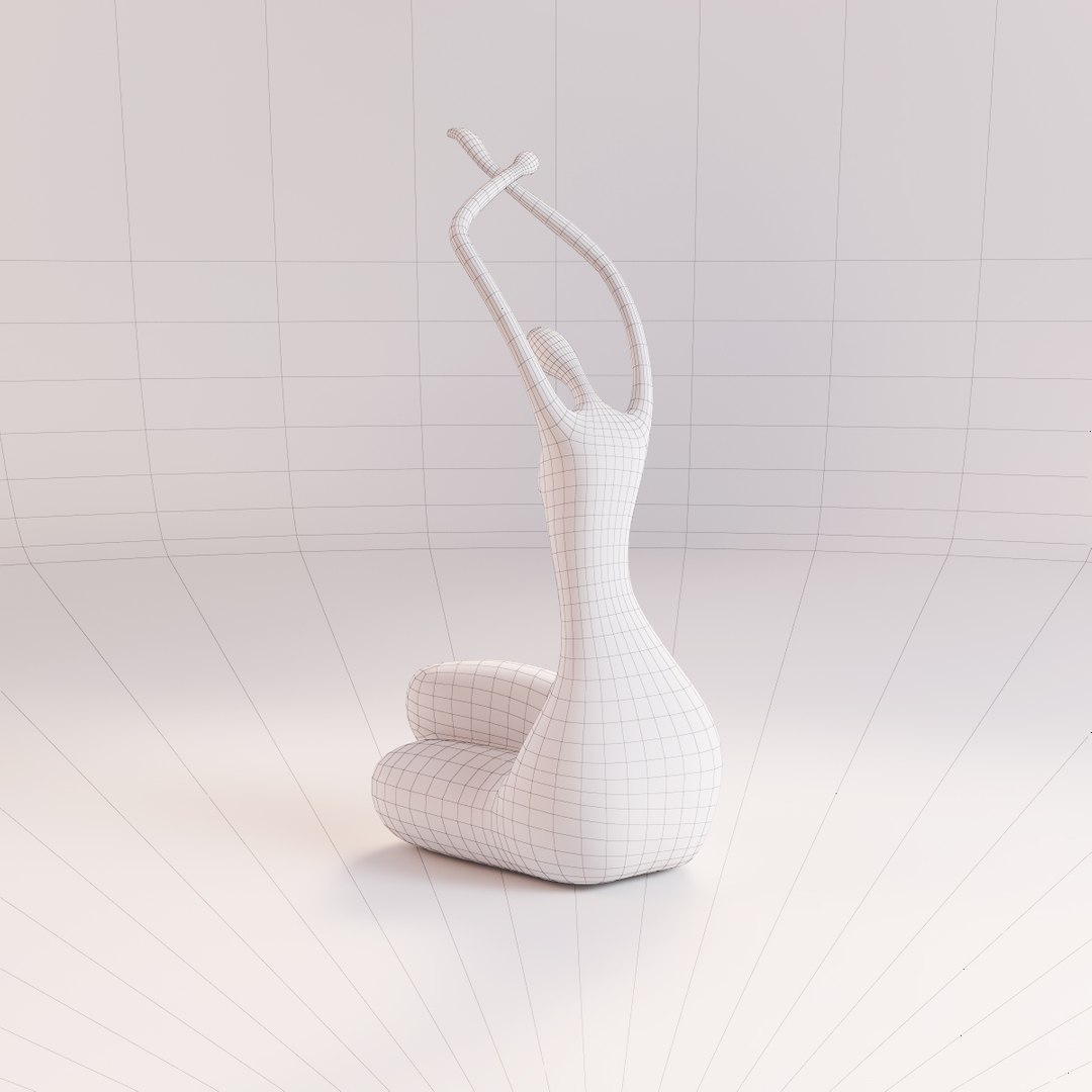 Statuette Lady 3D - TurboSquid 1252930