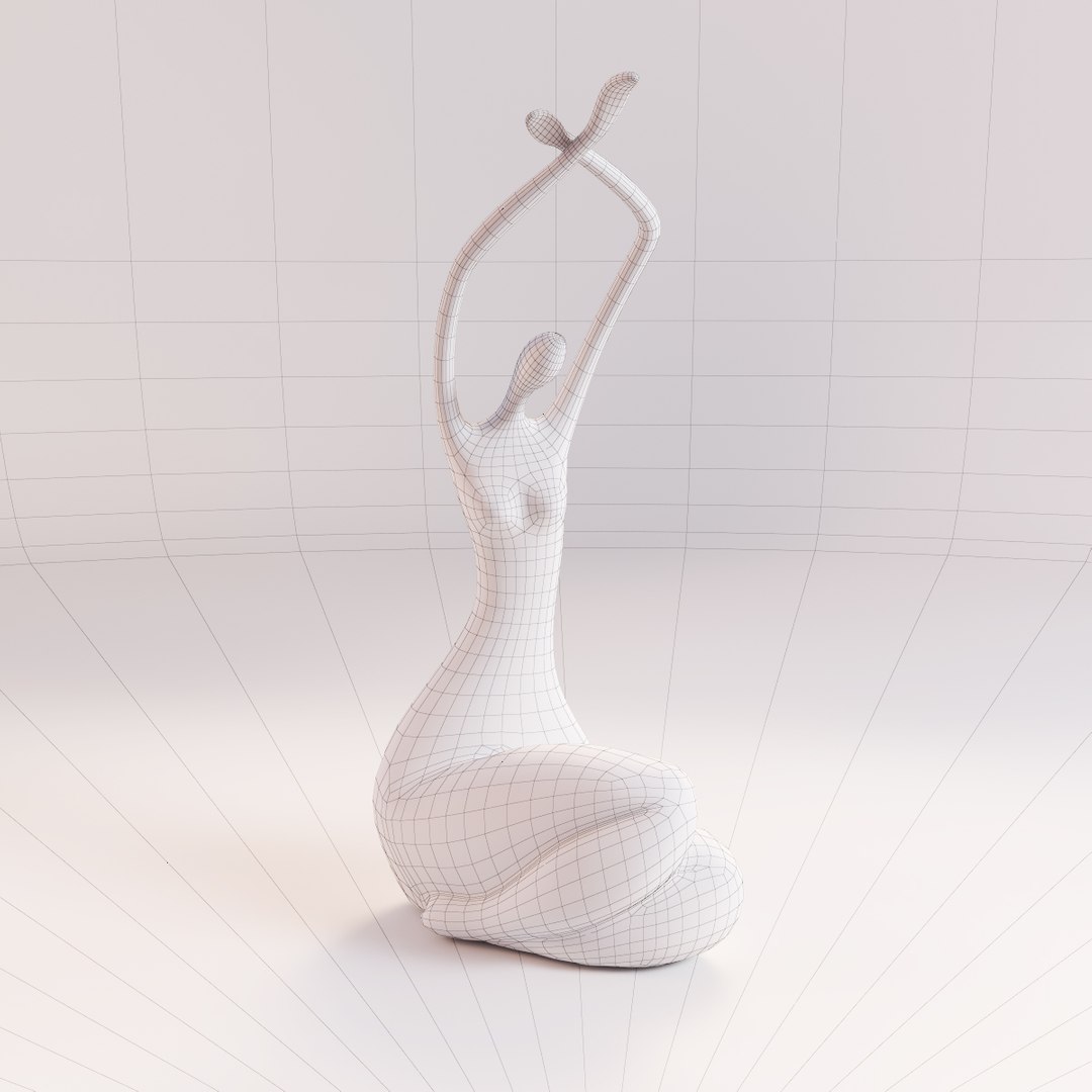 Statuette Lady 3D - TurboSquid 1252930