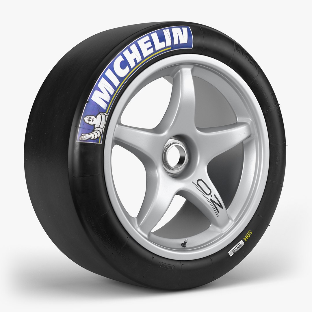 3D model michelin slick oz wheel - TurboSquid 1433780