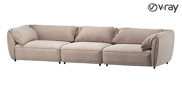 Fendi Casa Totu Sofa corner3D模型 - TurboSquid 2080465