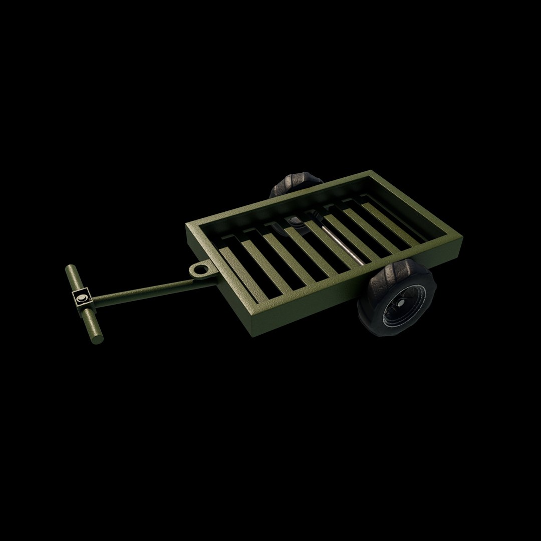 3D Hand Cart 3D Model Model - TurboSquid 2370190