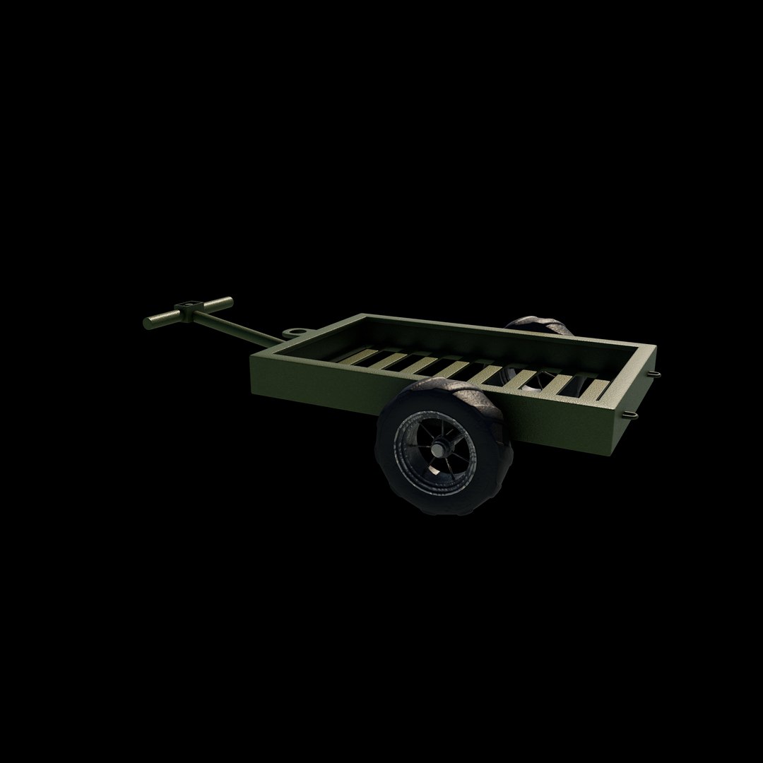 3D Hand Cart 3D Model Model - TurboSquid 2370190