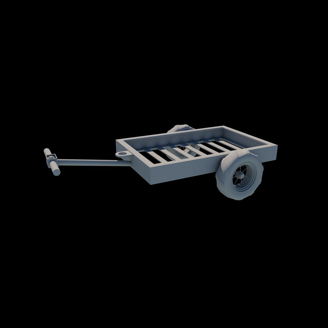 3D Hand Cart 3D Model Model - TurboSquid 2370190