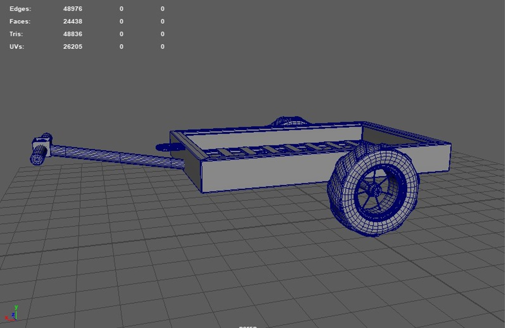 3D Hand Cart 3D Model Model - TurboSquid 2370190