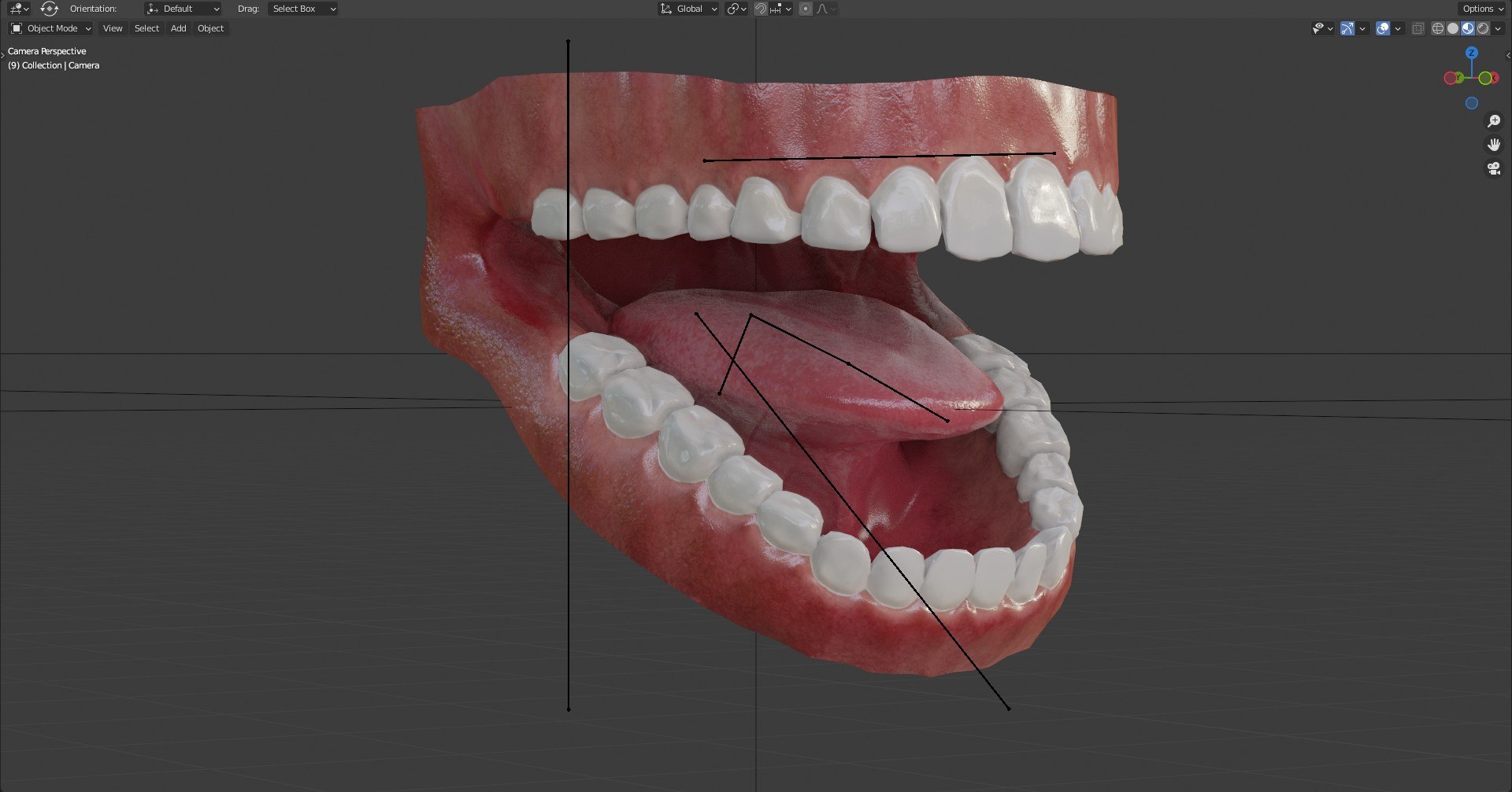 3D Realistic Low Poly Mouth Low-poly 3D Model - TurboSquid 1768440