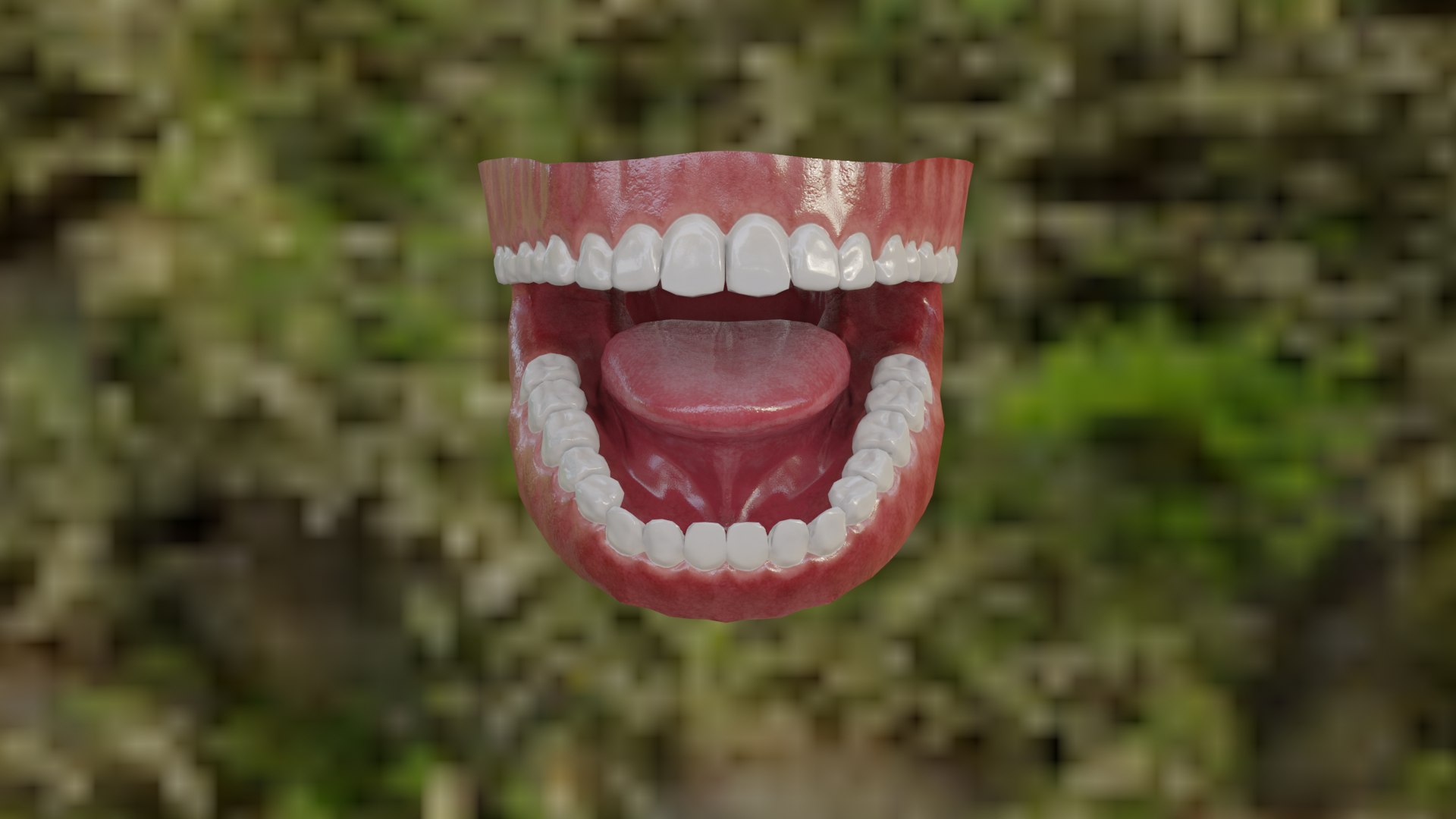 3D Realistic Low Poly Mouth Low-poly 3D Model - TurboSquid 1768440