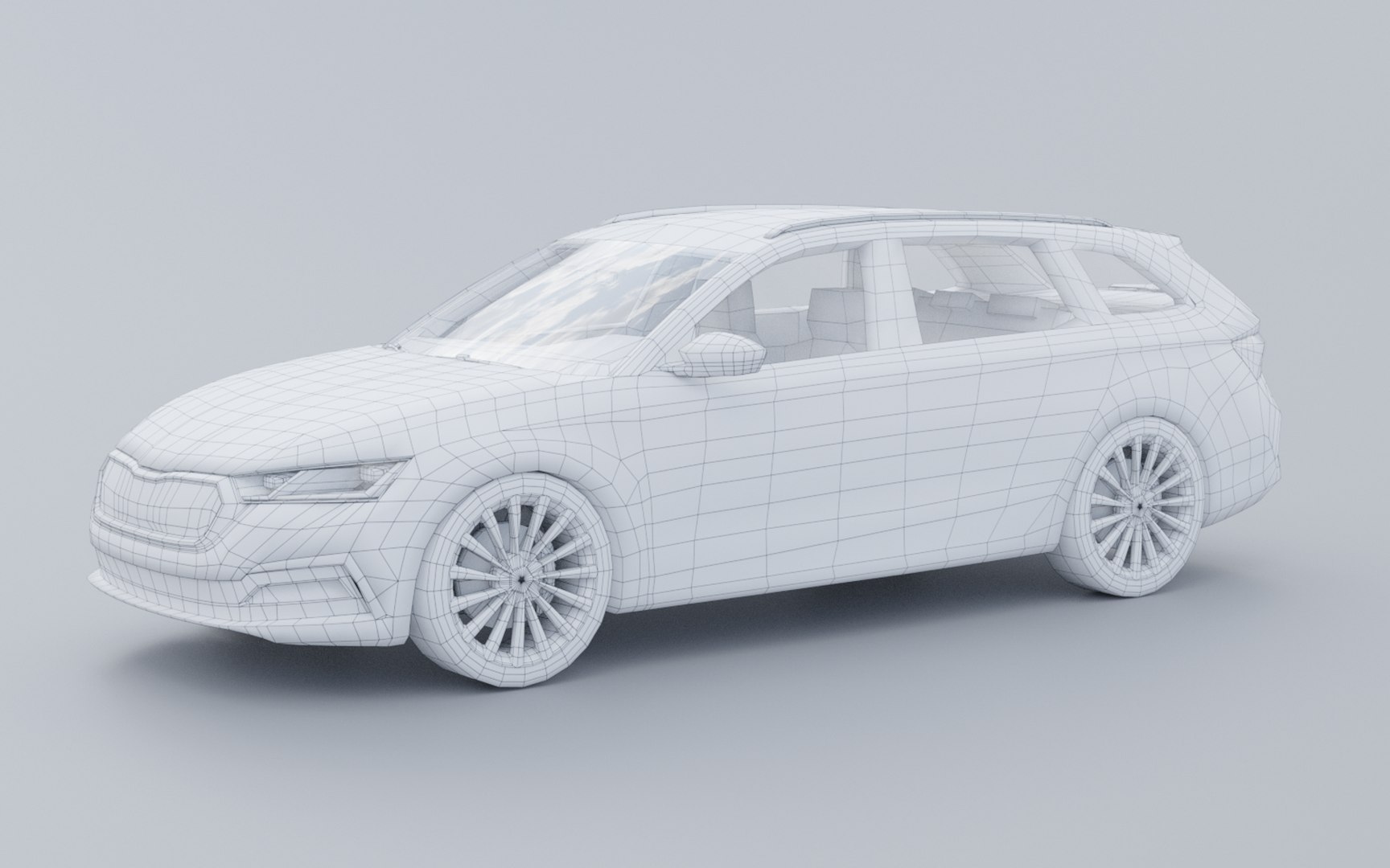 3D Skoda Octavia Combi 2020 Model - TurboSquid 1883962