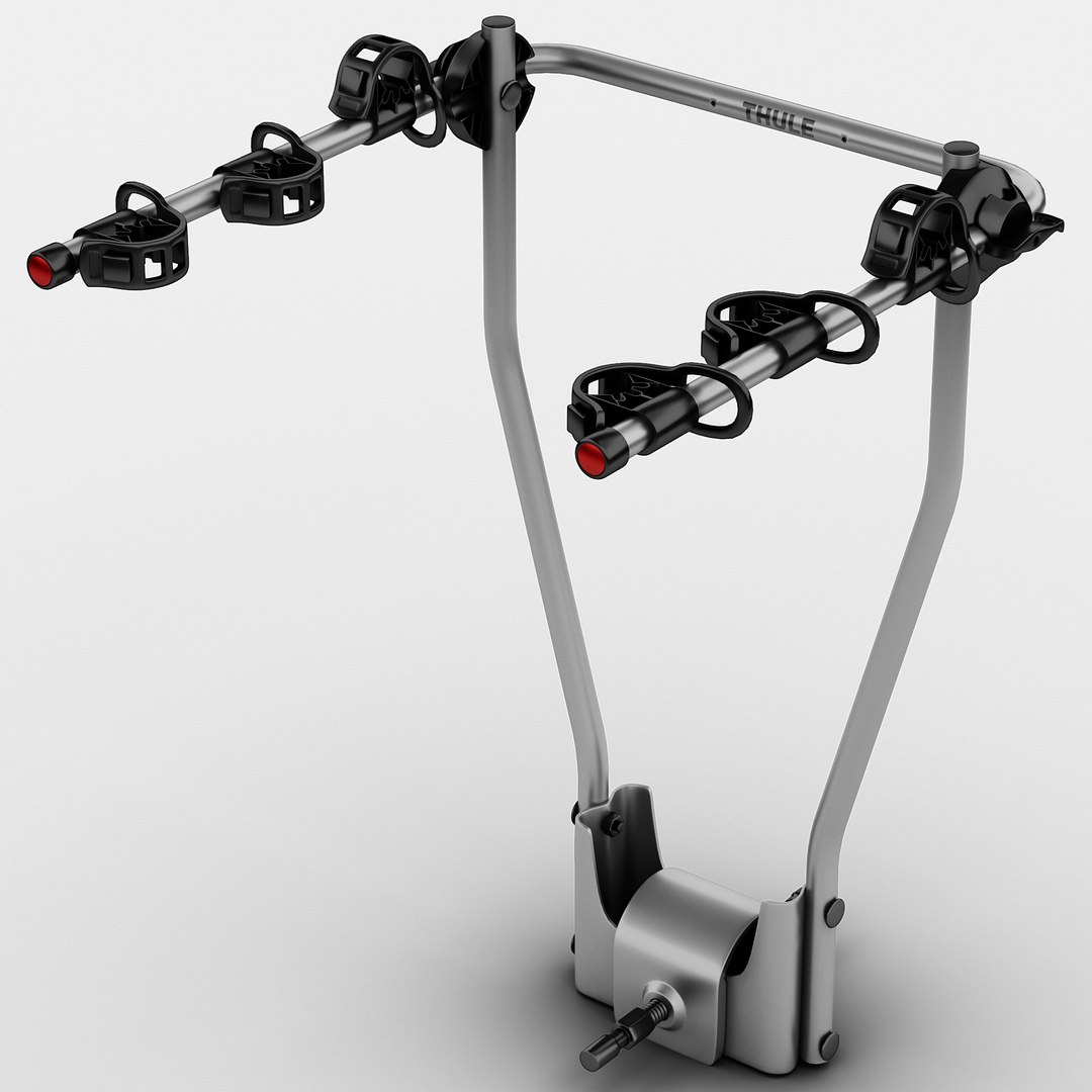 3d thule car trunk rack model