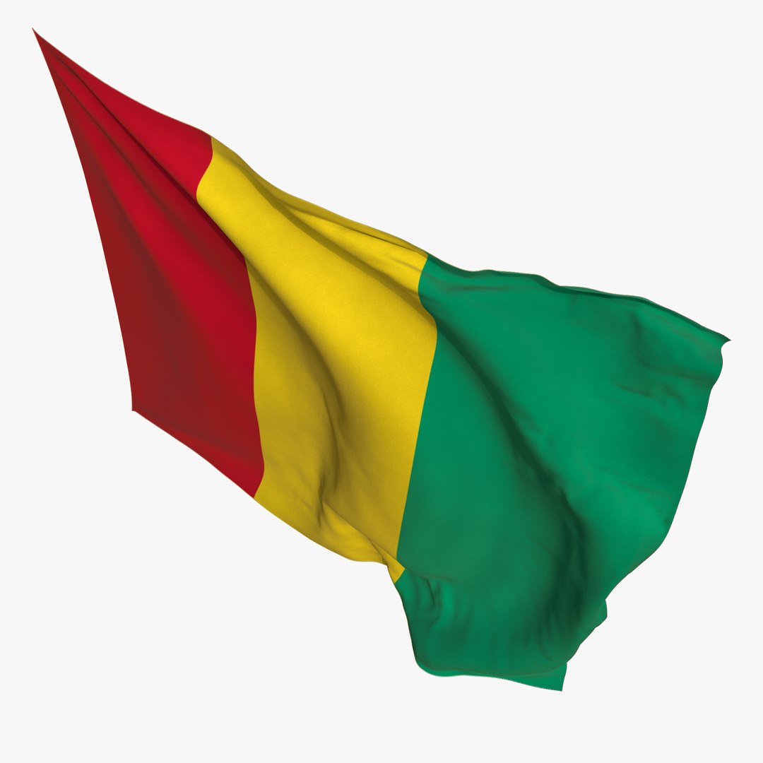 3D Realistic Animated Flag - Microtexture Rigged - Put your own texture ...