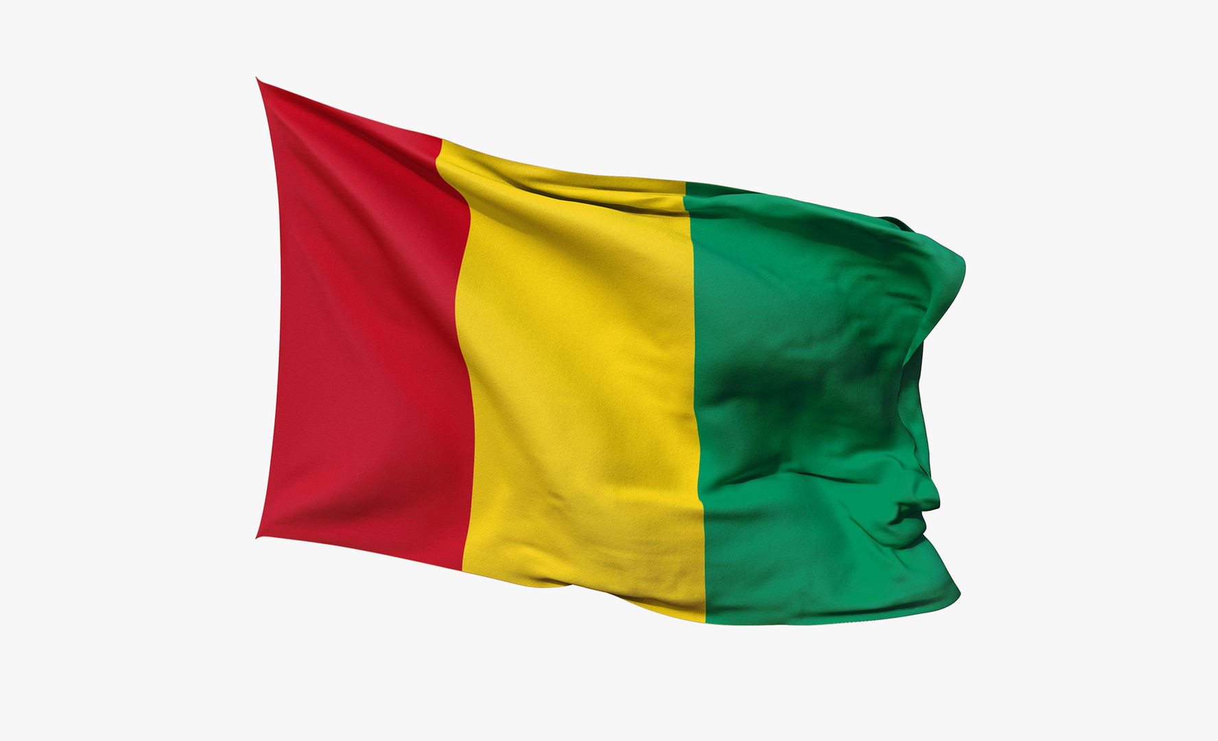 3D Realistic Animated Flag - Microtexture Rigged - Put your own texture ...