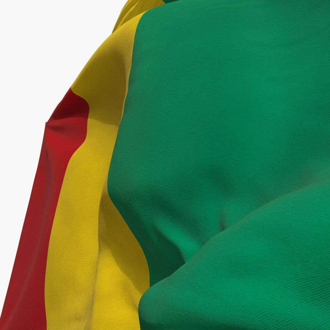 3D Realistic Animated Flag - Microtexture Rigged - Put your own texture ...