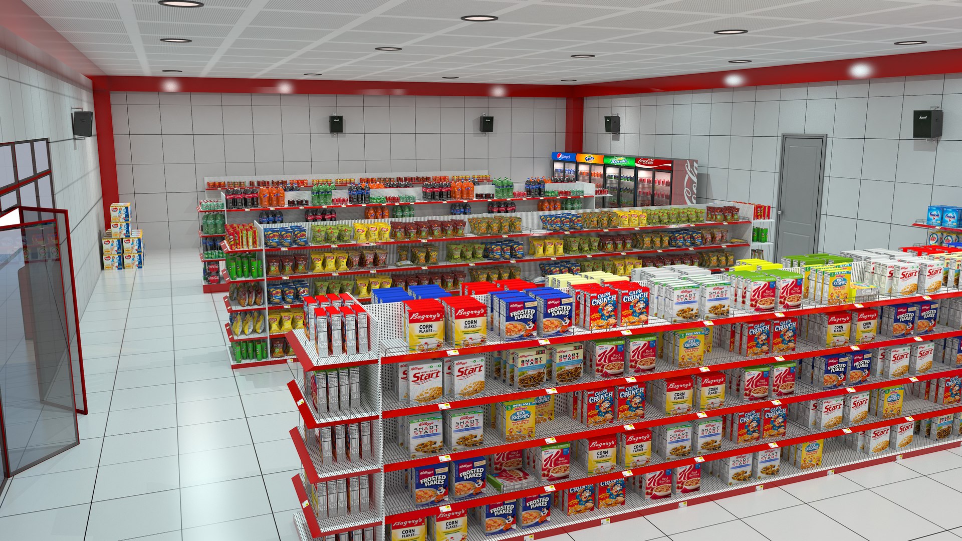 Petrol Station - High Detail 3D - TurboSquid 1907064