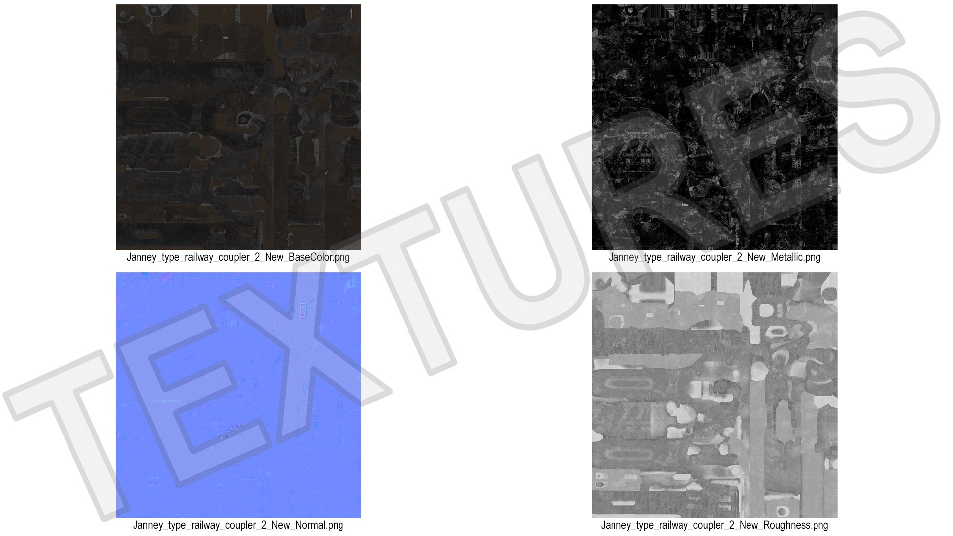 AAR Railway Janney Coupler 3D Model - TurboSquid 2307836