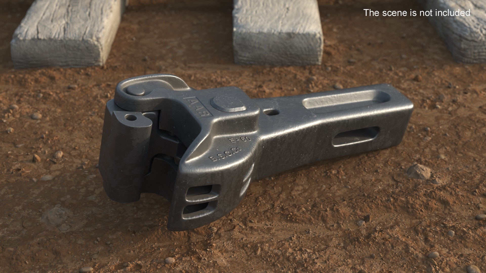 AAR Railway Janney Coupler 3D Model - TurboSquid 2307836