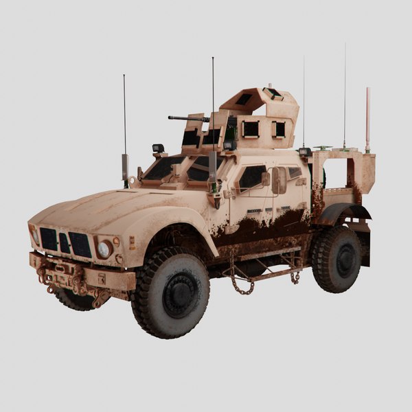 livre Oshkosh-M All-Terrain Vehicle - Blender File Modelo 3D ...