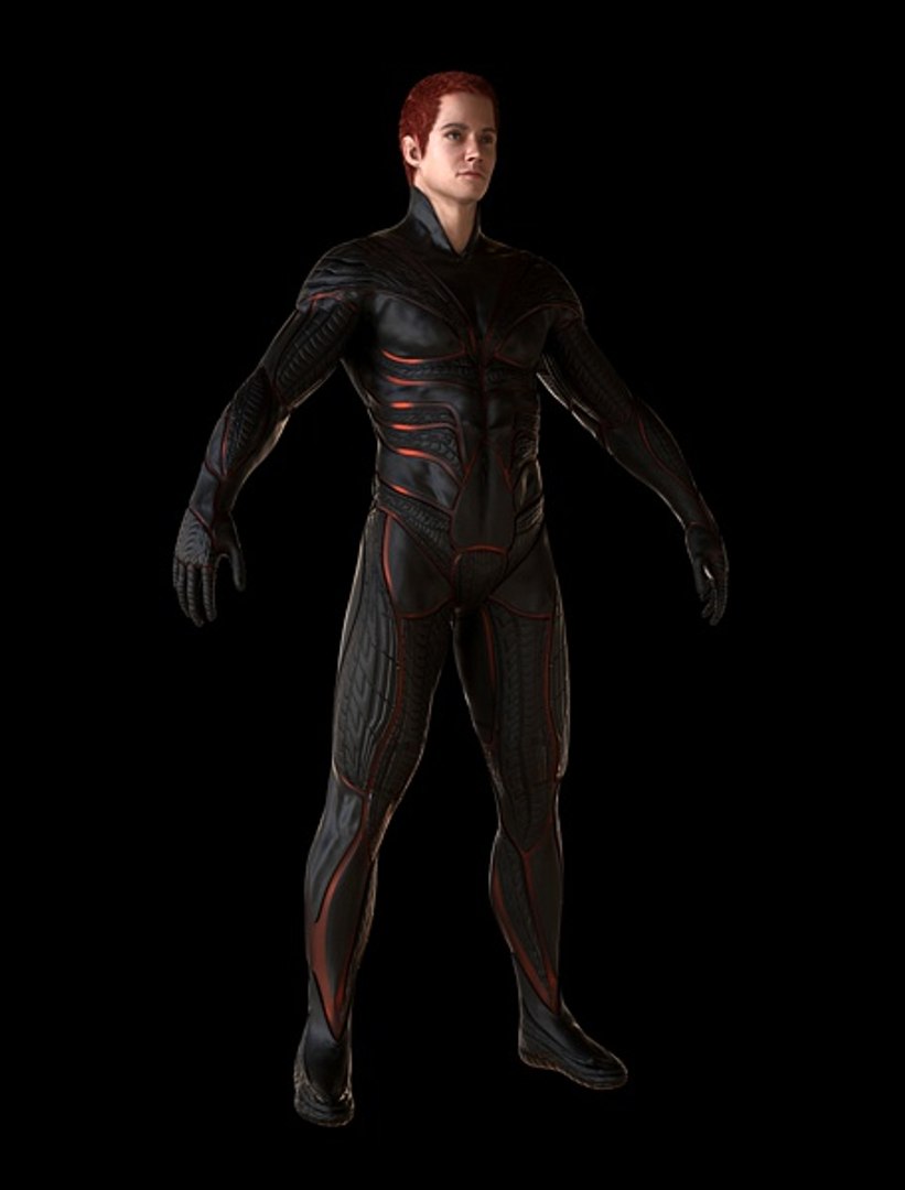 3d Character Man Human Model