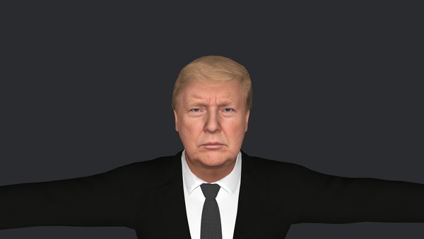 3D Trump Models | TurboSquid