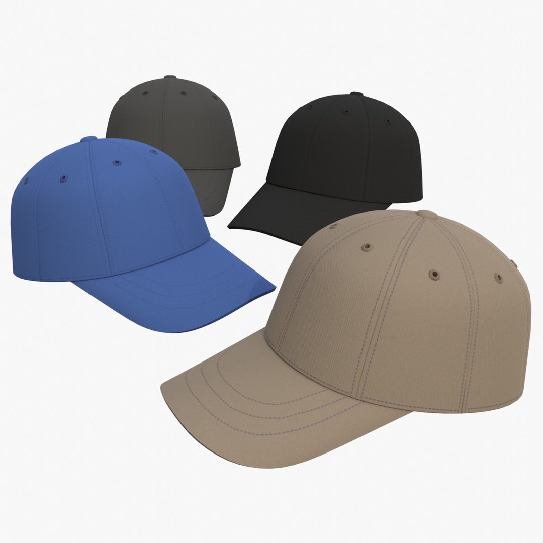 3D Model Baseball Cap 1A - TurboSquid 2016557