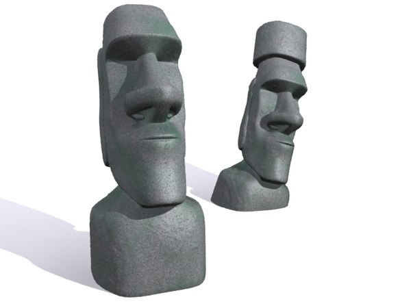 3D Moai Models | TurboSquid
