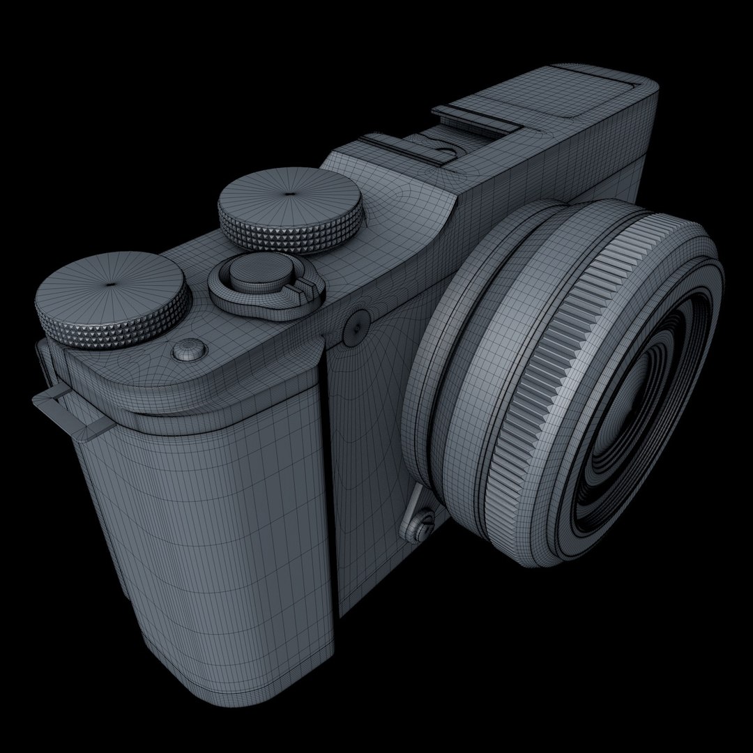 3d Model Fujifilm X-m1 Camera