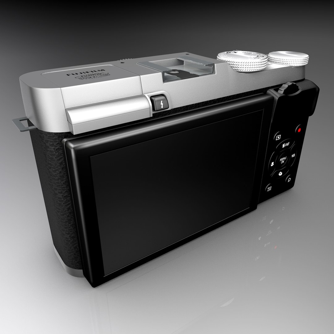 3d Model Fujifilm X-m1 Camera