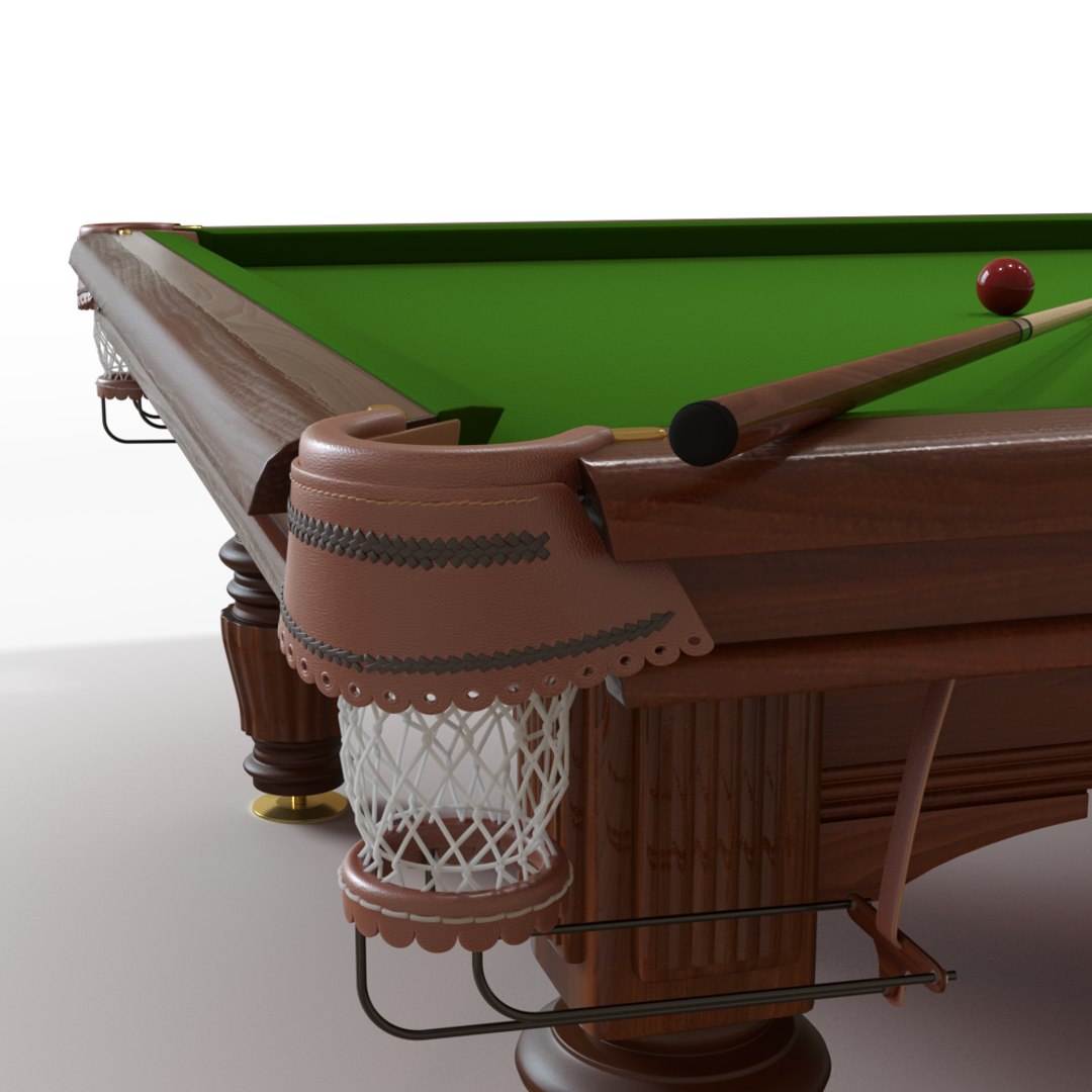 3D Billiard Table Regent - TurboSquid 1204549