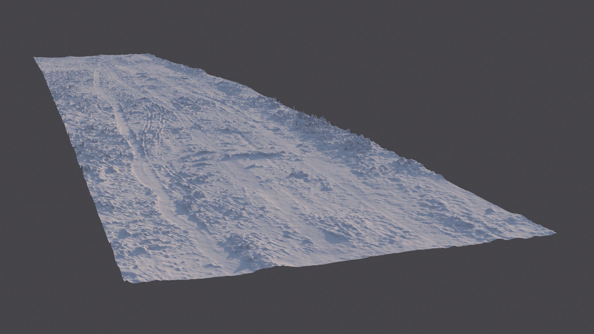 3D Snow Road 12 - TurboSquid 1812958