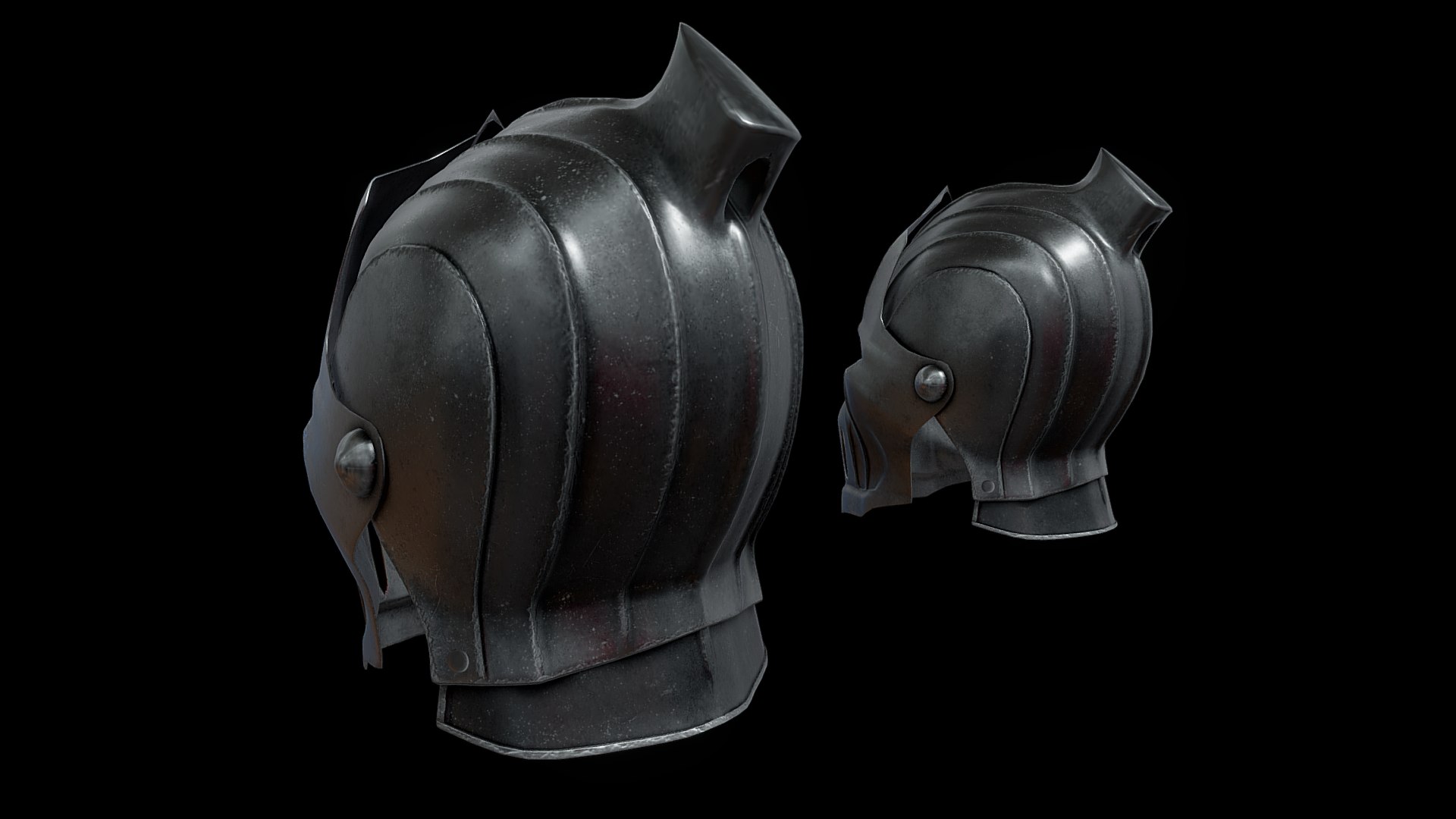 3D Vampire Helmet Helm - TurboSquid 1677285