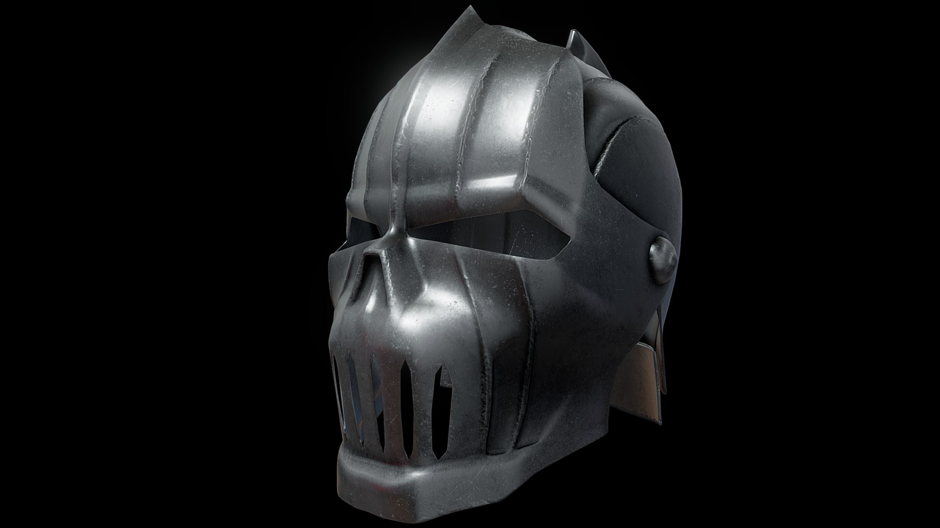 3D Vampire Helmet Helm - TurboSquid 1677285