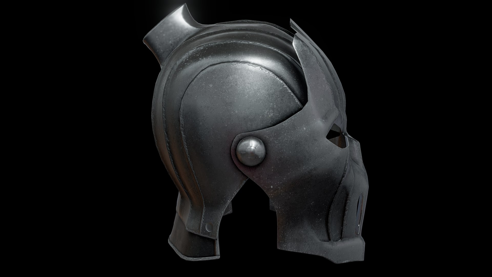 3D Vampire Helmet Helm - TurboSquid 1677285