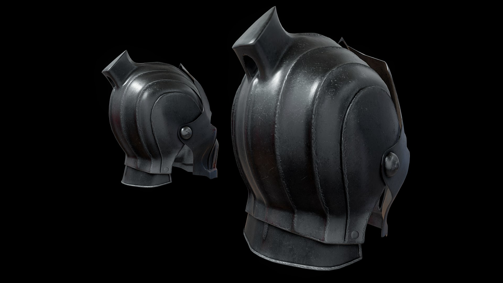 3D Vampire Helmet Helm - TurboSquid 1677285