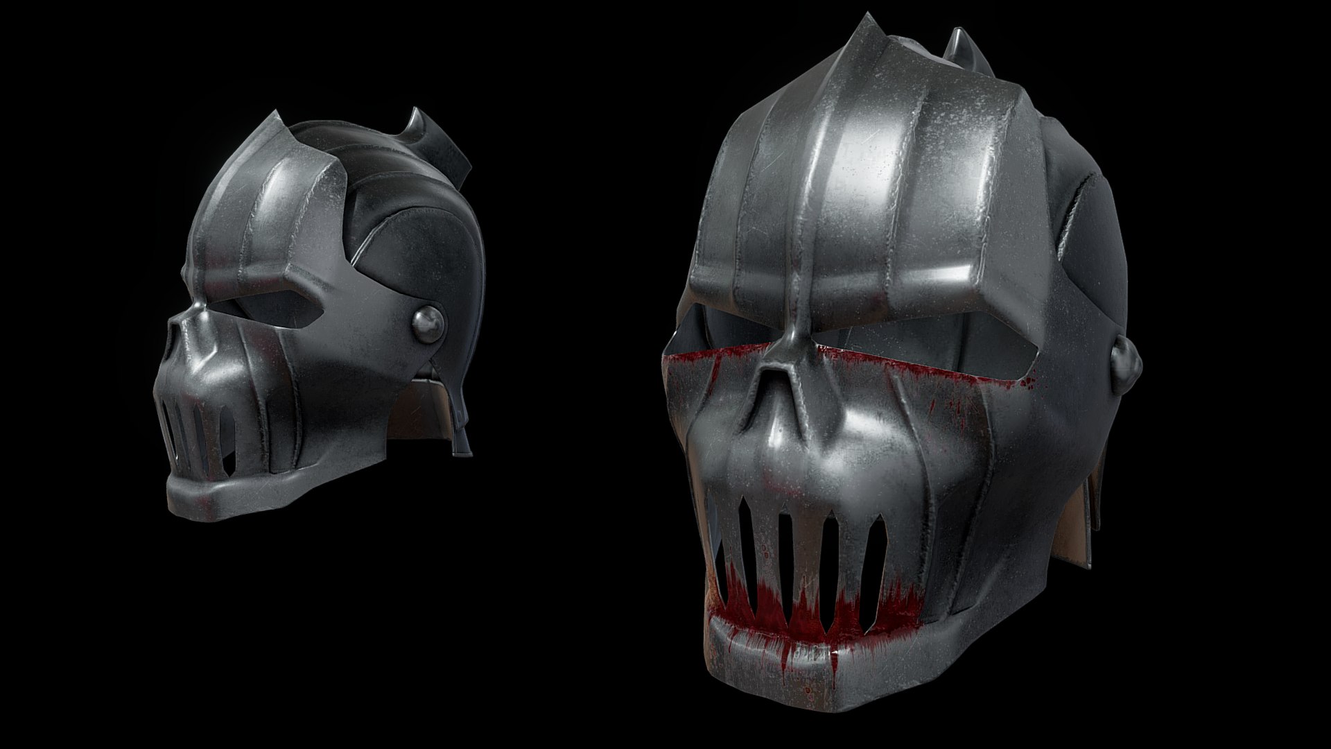 3D Vampire Helmet Helm - TurboSquid 1677285