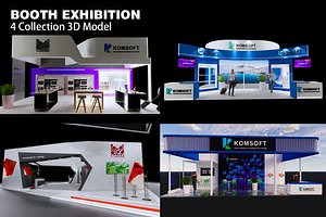 Download 3D Exhibition Booth SketchUp Models - TurboSquid