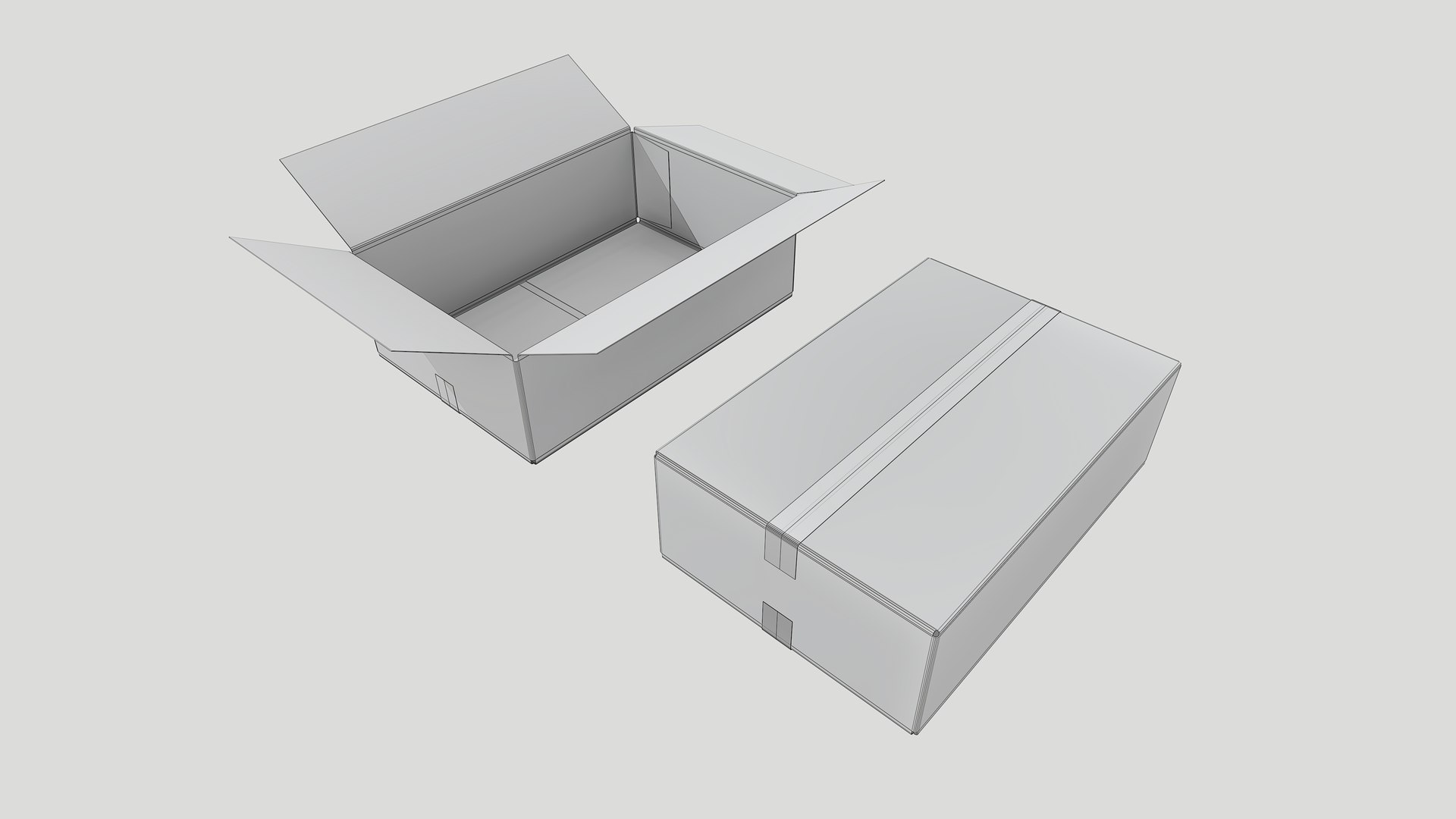 3D Cardboard Box 10 With Pbr 4K 8K - TurboSquid 1719977