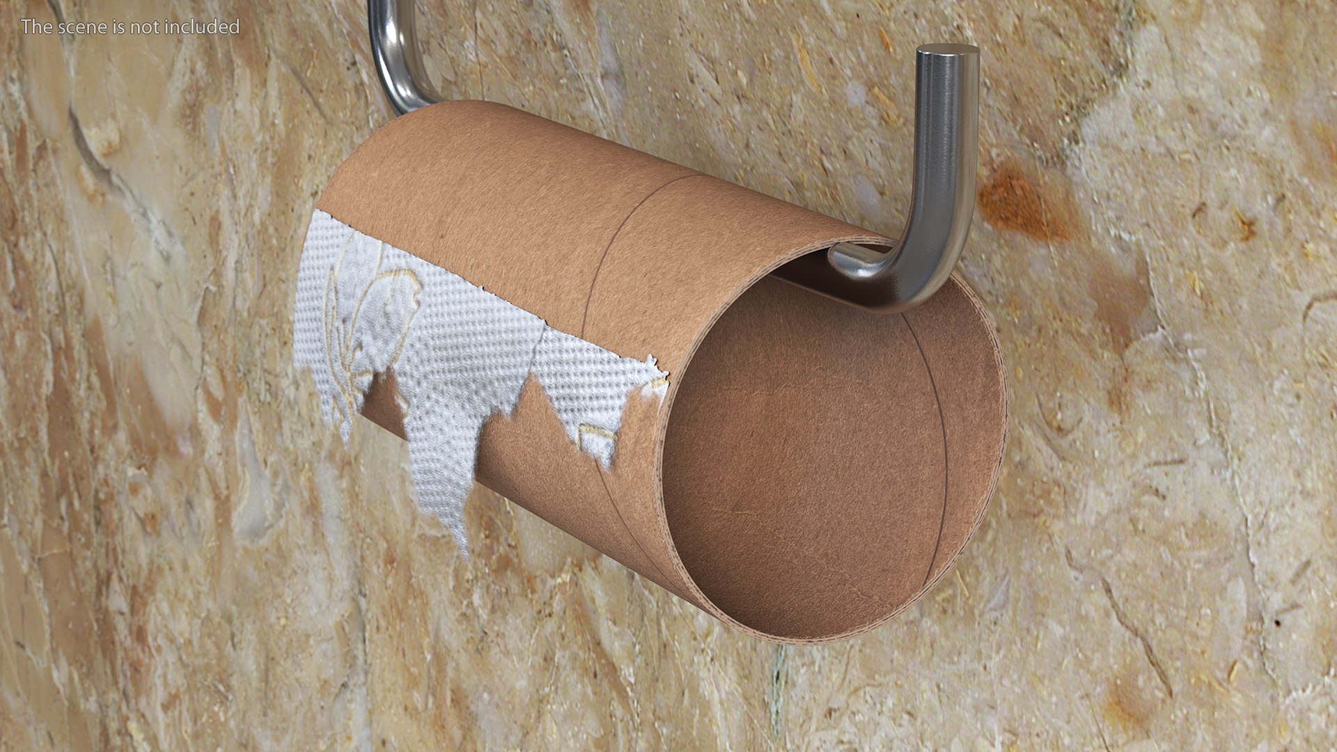 3D Empty Toilet Paper Holder Model - TurboSquid 1922152