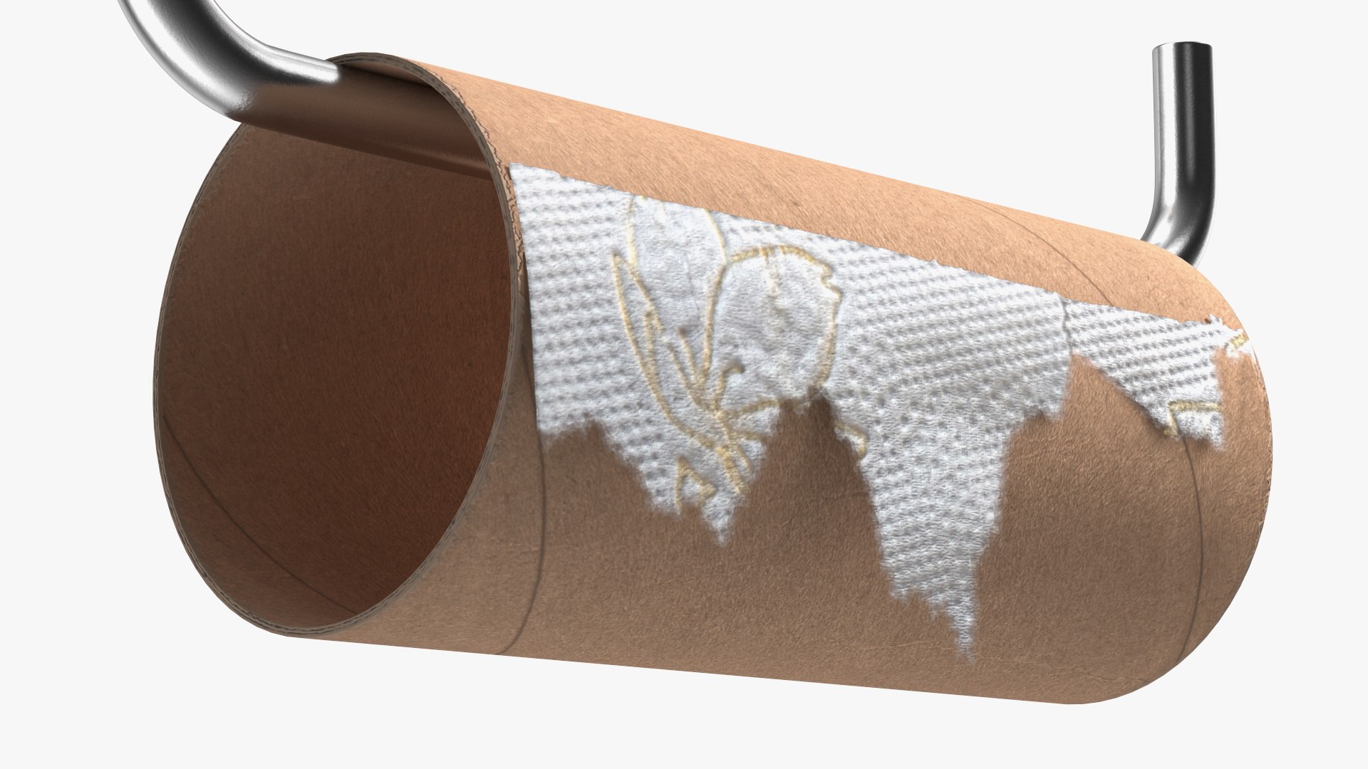 3D Empty Toilet Paper Holder Model - TurboSquid 1922152