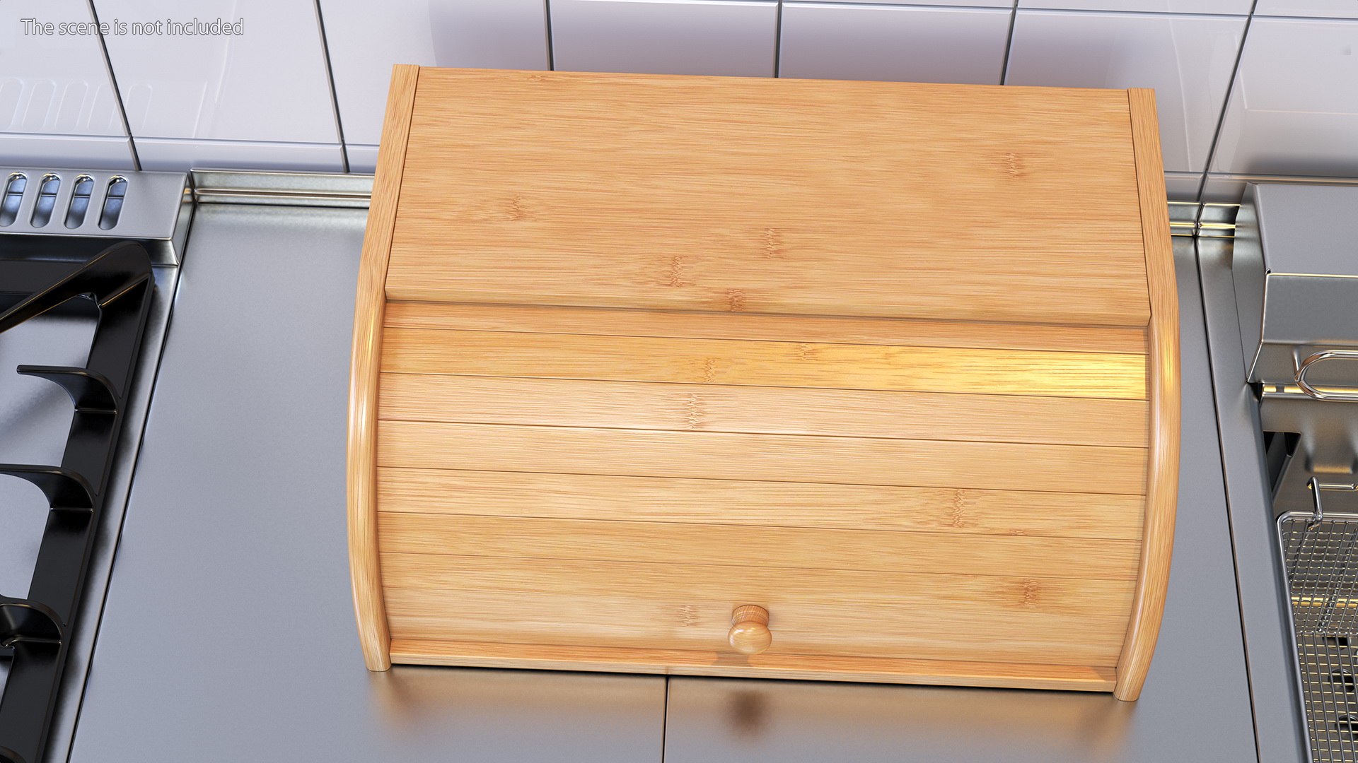 Bread Box Wood Rigged 3D model - TurboSquid 1906563
