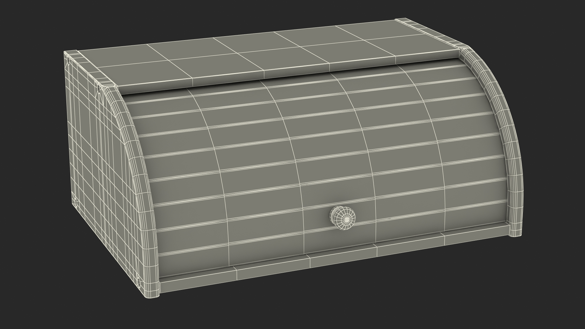 Bread Box Wood Rigged 3D model - TurboSquid 1906563