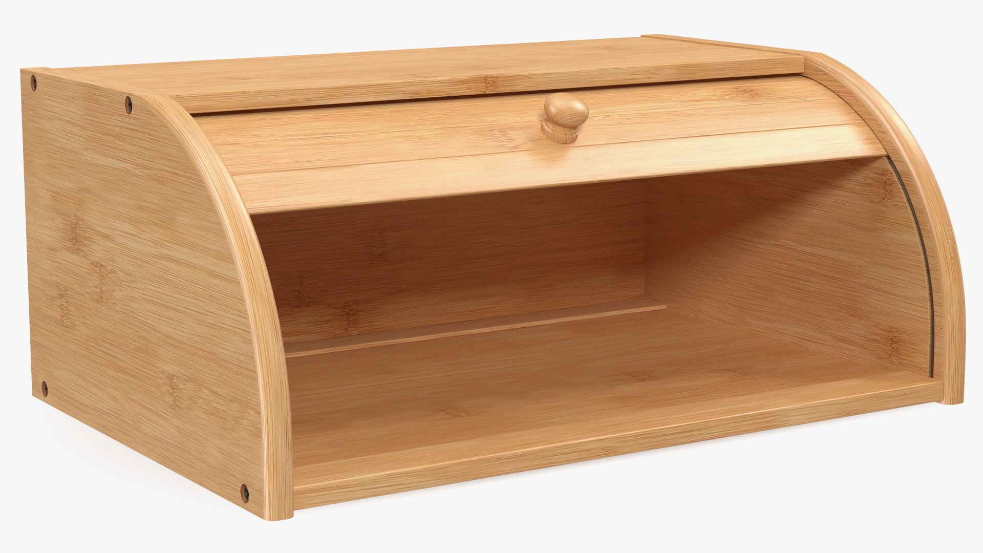 Bread Box Wood Rigged 3D model - TurboSquid 1906563