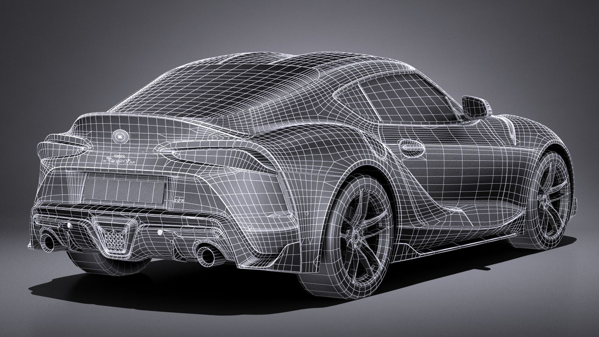3D Toyota Supra 2020 - TurboSquid 1389668