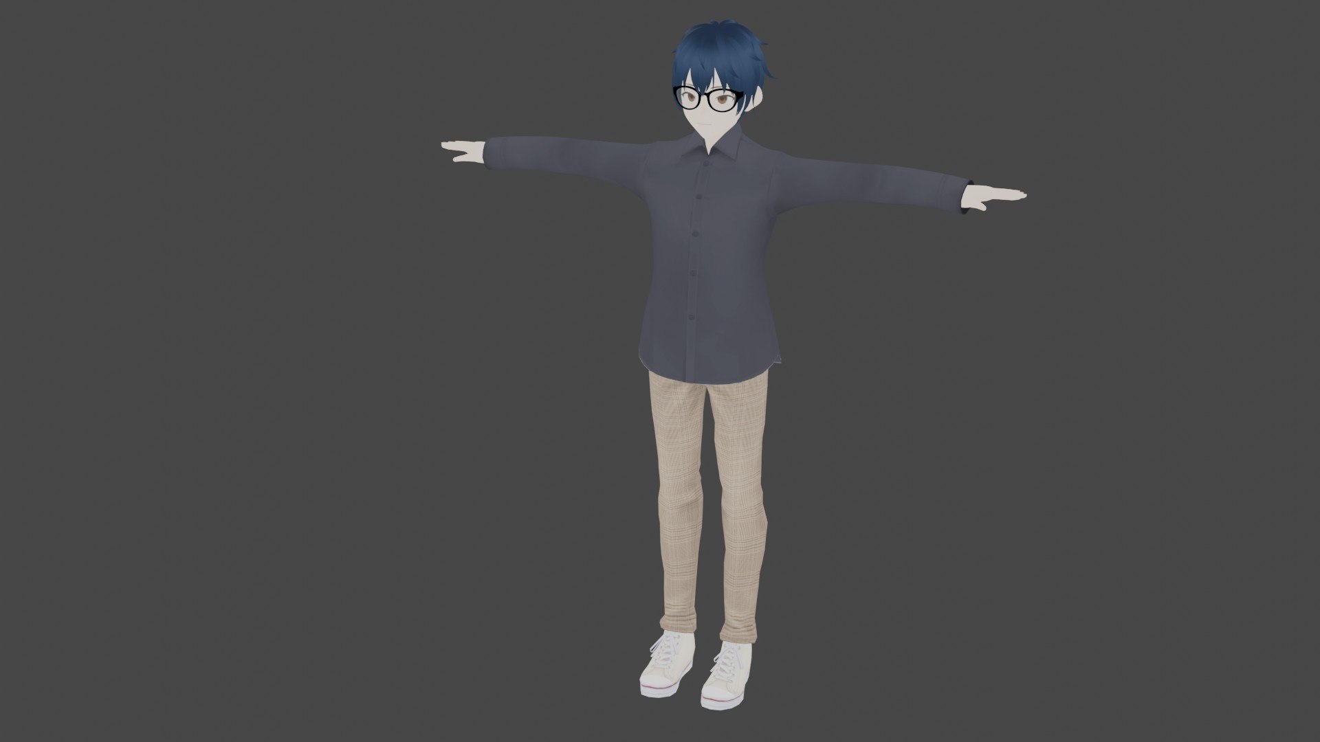 3D Anime Base Character - TurboSquid 2073563