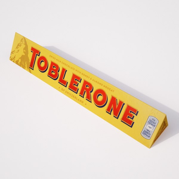 Toblerone 3D Models for Download | TurboSquid