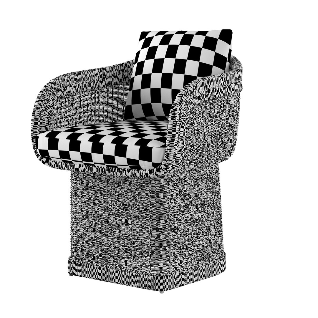 RH BLOOM DINING CHAIR 3D - TurboSquid 2396389