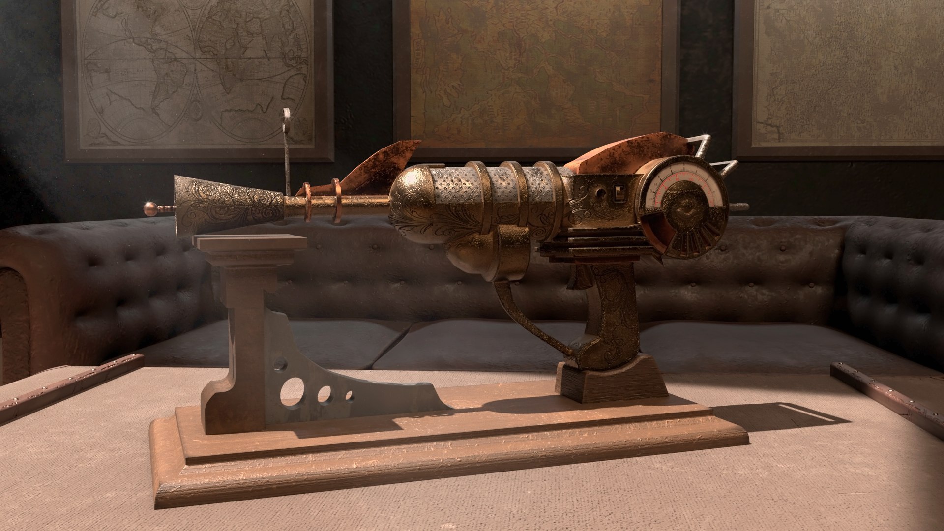 SteamgunRayblast Model - TurboSquid 1872119
